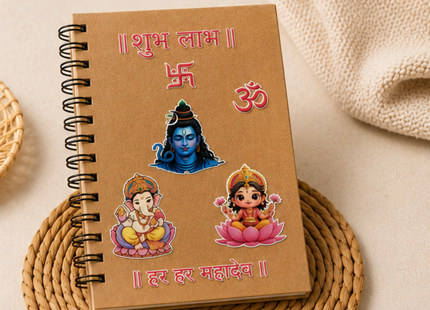 UV Transfer Sticker Sheet – Hindu Gods & Symbols | UV016 – MATIN IMPEX