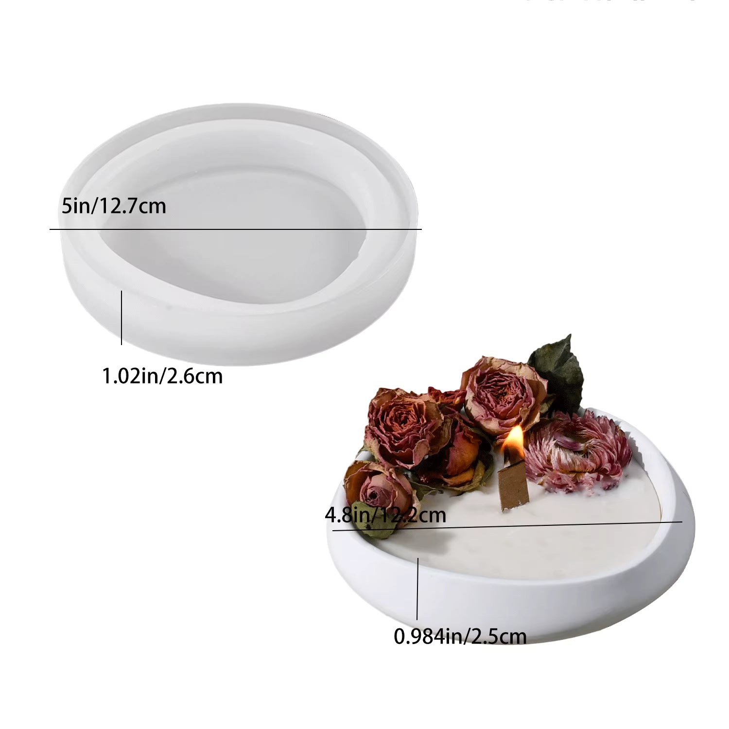 Dish Resin & Concrete Mold ARM476 – MATIN IMPEX